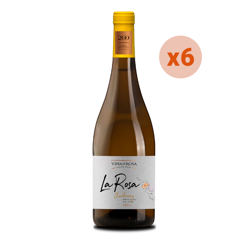 La Rosa Chardonnay (6 botellas 750 ml). – La Rosa Sofruco