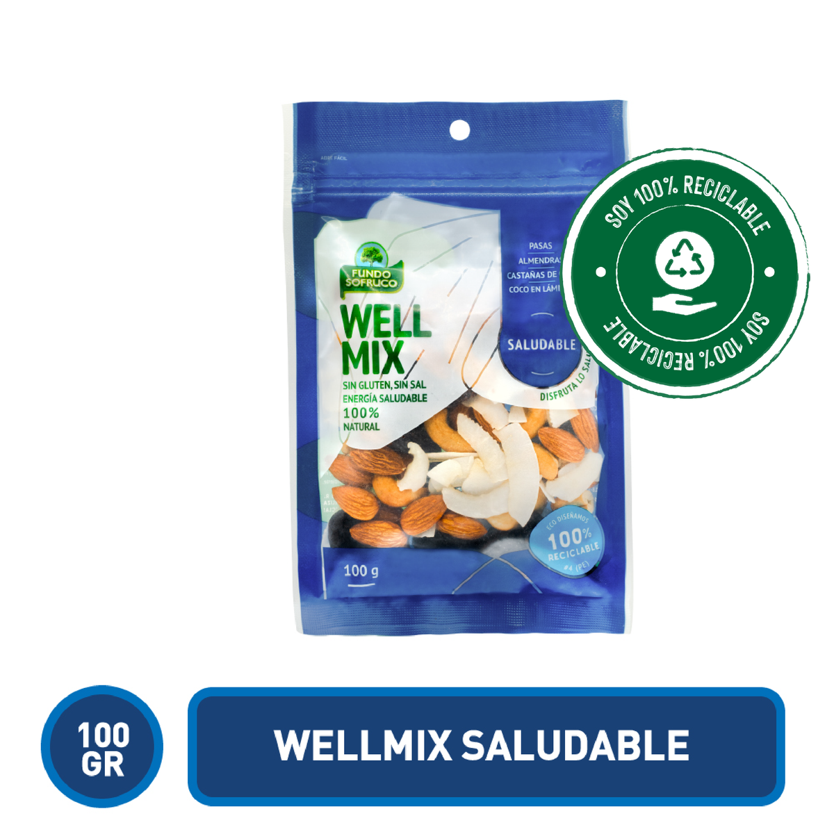 Wellmix Saludable 100 gr (1 Unidad) – La Rosa Sofruco